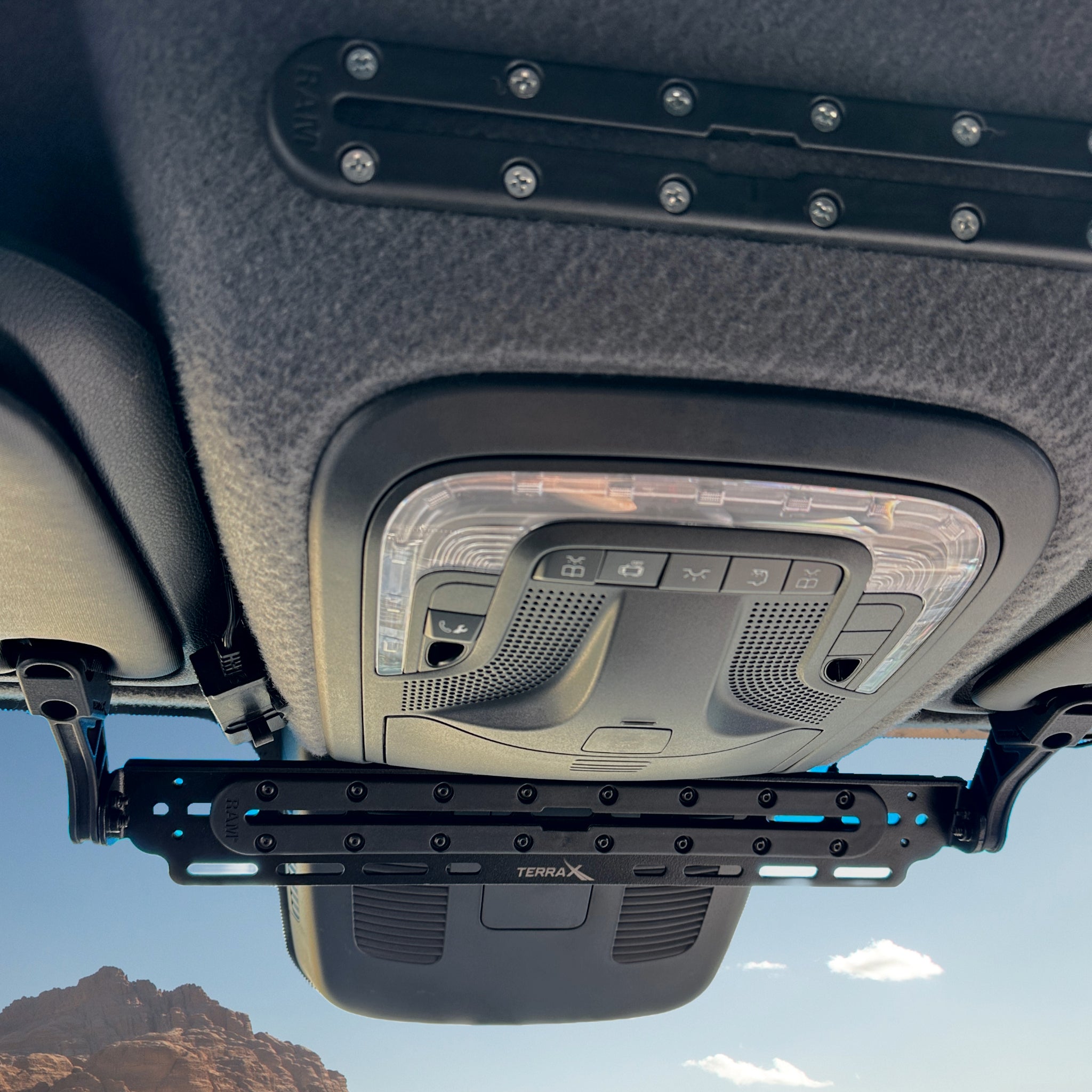 Sprinter Van Visor Track Mount for Navigation Devices and Accessories ...